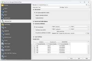 Create Points from CSV File in QGIS - geodatainsights.com